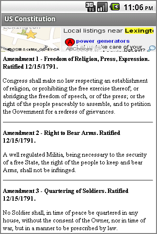 US Constitution - App on Amazon Appstore