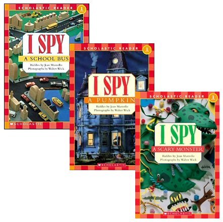 I Spy Fall Pack (3 Books) (Scholastic Reader Level 1, I Spy A Scary ...