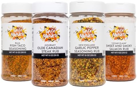 Amazon.com : Spice Madness 4-PC Surf & Turf Bundle - A Culinary ...