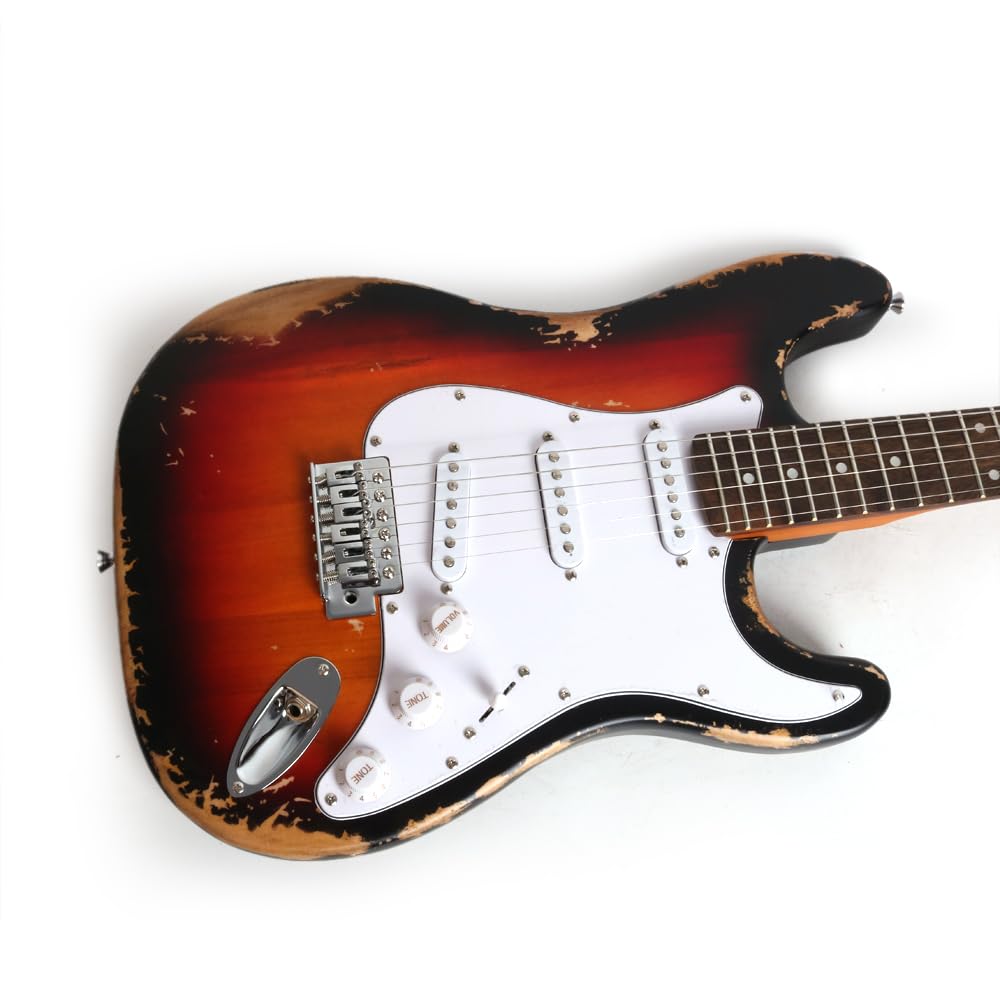 Snapklik.com : Fojill Vintage Aged Havy Relic Solid Body Phoenix Body ...