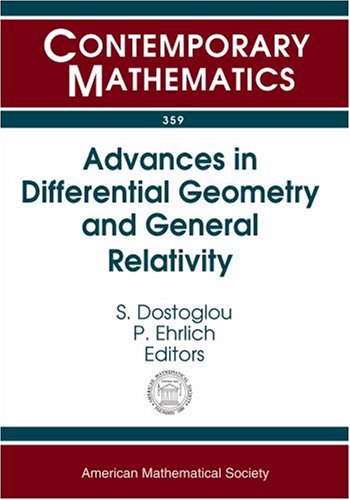 Buy Advances in Differential Geometry and General Relativity: The ...