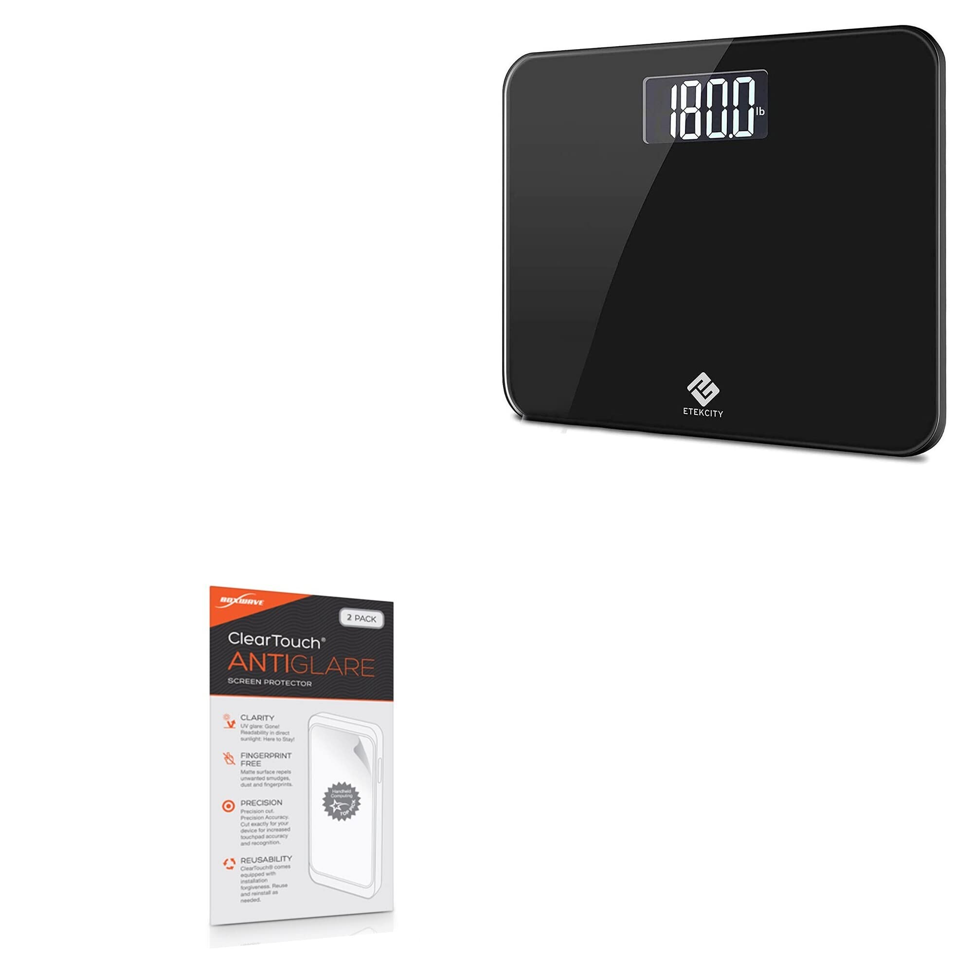 BoxWave Screen Protector Compatible with Etekcity EB4410B Digital Body ...