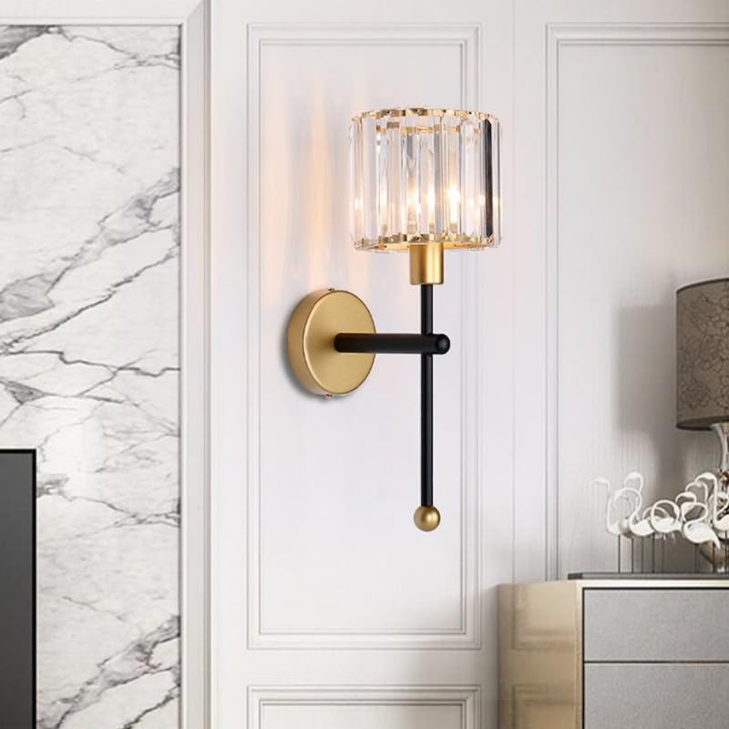 Battery Sconces Crystal Extra Long Wall Sconces Lighting Battery