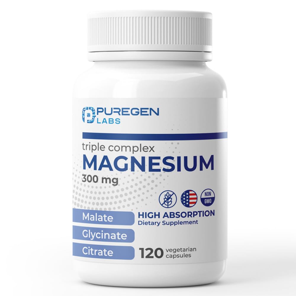 Snapklik.com : Puregen Labs Triple Magnesium Complex 300mg Of Magnesium ...