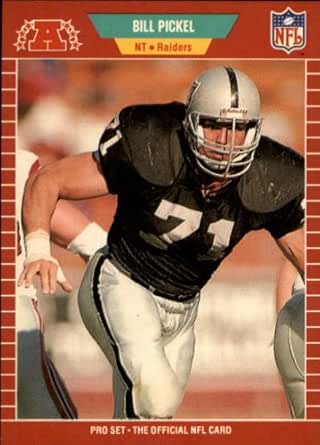 Amazon.com: 1989 Pro Set Football Card #190 Bill Pickel : Collectibles ...