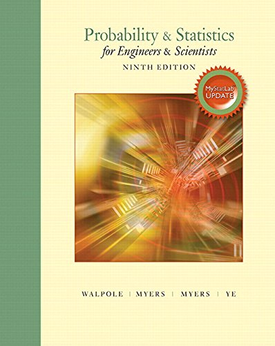 Amazon.com: Probability & Statistics for Engineers & Scientists, MyLab ...