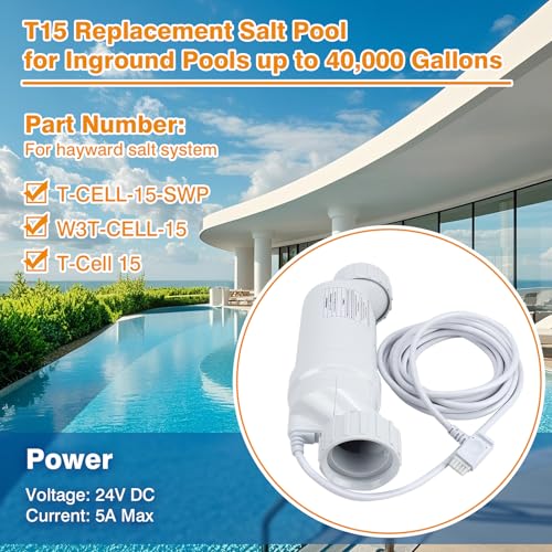 T-15 Salt Cell Replacement,Salt Water Pool Chlorinator System ...