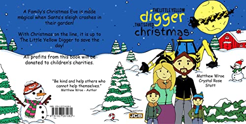 The Little Yellow Digger That Saved Christmas eBook : Wroe, Matthew ...