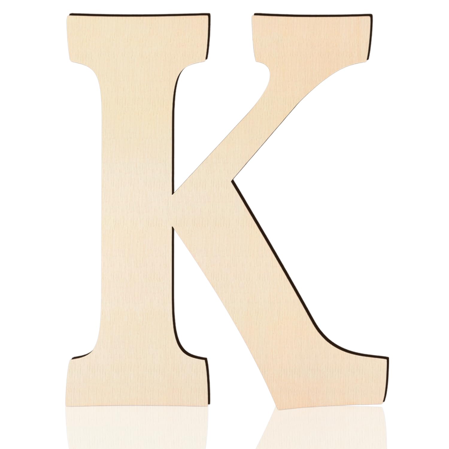 Amazon.com: Large Wooden Letters 17 Inch, Big Wood Letters K Shape ...