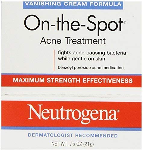Amazon.com: Neutrogena On-The-Spot Acne Cream Clr, 1 Count : Beauty ...