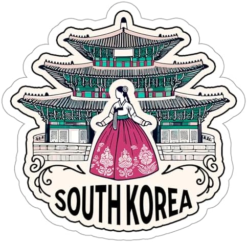 Amazon.com: No Thorns Media Seoul South Korea Travel Sticker, Outdoors ...