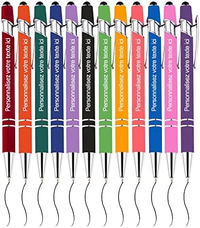 TANCUDER 3 Pièces Stylos à Bille en Métal Stylo à Bille Rétractable ...