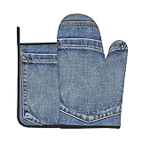 Denim Jeans Oven Mitt