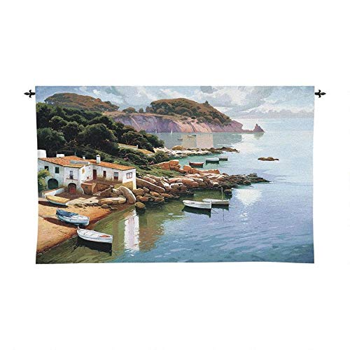 Design Toscano Daybreak on Coast Landscape Wall Tapestry : Amazon.in ...