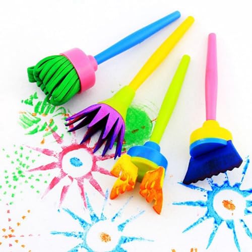Snapklik.com : Paint Sponges For Kids,Kids Paint Sponges,POYLKJGYT Kids ...