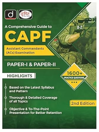 Buy CAPF (ACs) Examination (Paper-I & Paper-II) Book Online at Low ...