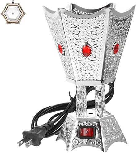 Amazon.com: Electric Oud Burner Portable Burner Incense Burner Metal ...
