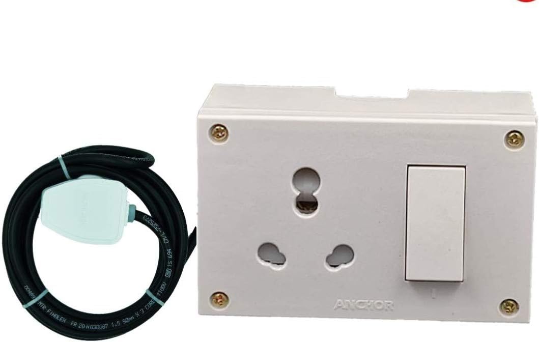 INDRICO® 20A Power Extension Board with 2 Meter Heavy Duty Wire for ...