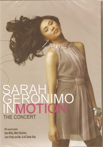 Amazon.com: Sarah Geronimo - In Motion the Concert (Philippine DVD) by ...