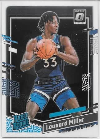 Amazon.com: Leonard Miller 2023-24 Donruss Optic Rated Rookie Card #234 ...