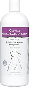 Amazon.com: VetOne VetraSeb CeraDerm Sicca SA Conditioning Shampoo 16 ...