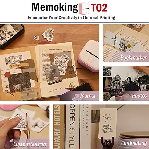 Snapklik.com : Mini Printer Sticker Maker - T02 Thermal Printer ...
