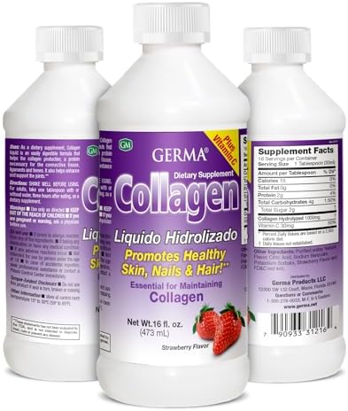 Amazon.com: Germa Liquid Collagen Dietary Supplement. Anti-Aging, Helps ...