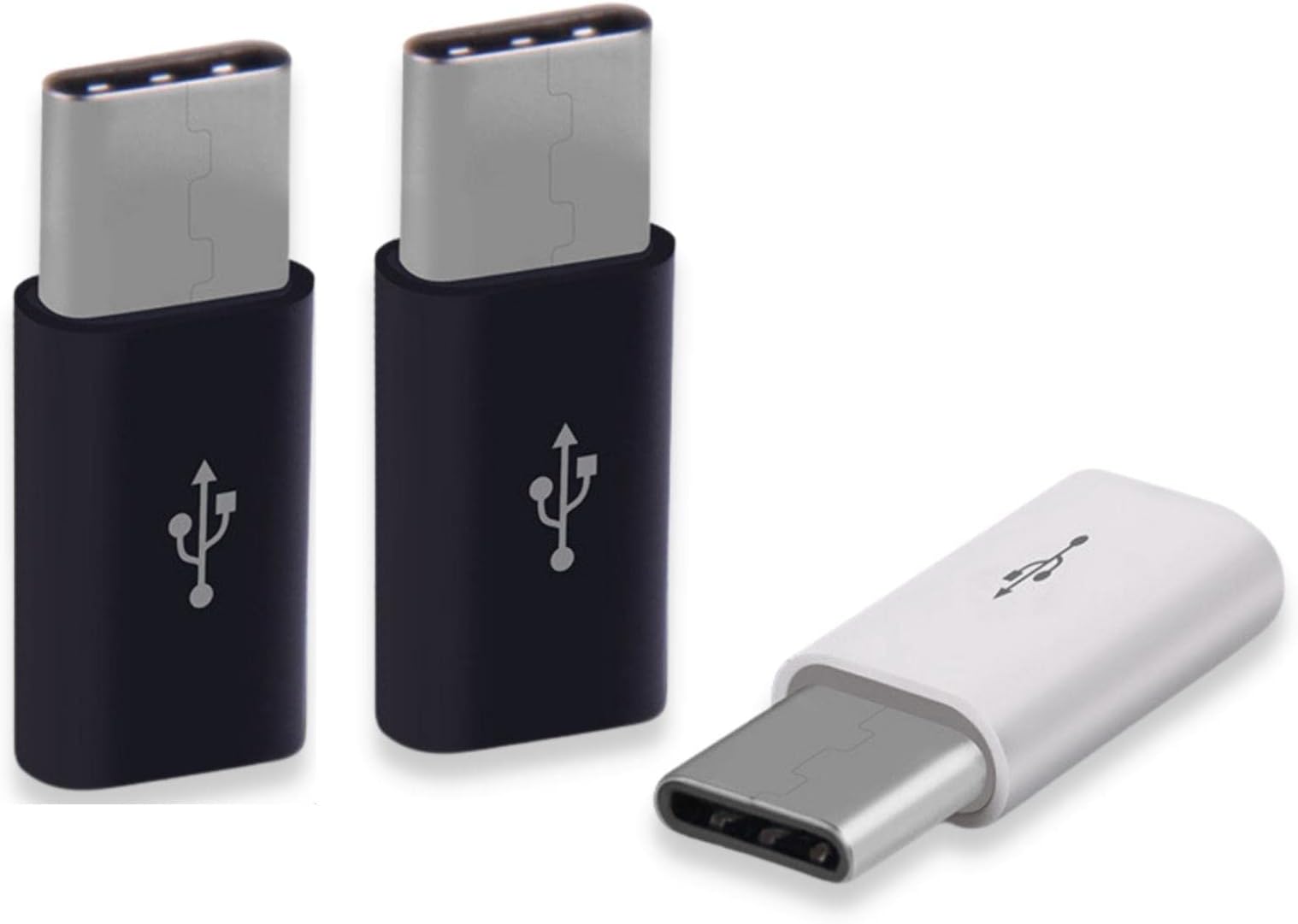 SYGA Set of 3 USB Type C Adapter, Micro USB to USB C Adapter, Data ...