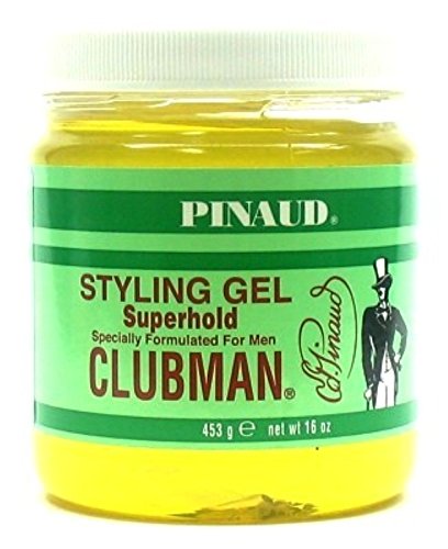 Amazon.com : Clubman Style Gel Men'S Super Hold 16oz. Jar (2 Pack ...