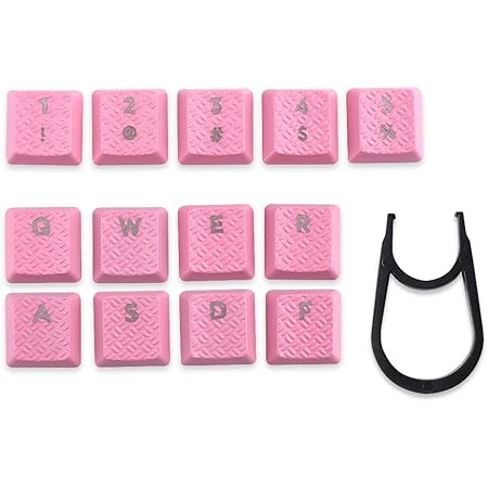 Amazon.com: Texture Tactility Backlit keycaps Key Cap Replacement for ...