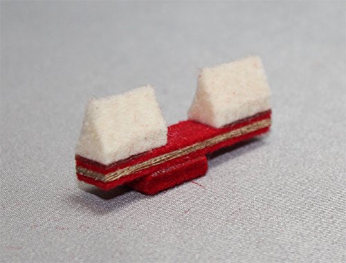 Piano Damper Felt - Vertical Bass Damper Wedge - Double String Notes ...