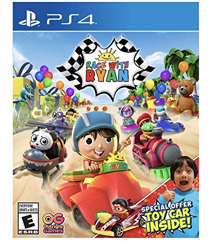 Buy Race With Ryan Video Game for PS4 Exclusive With Toy Car Online at ...
