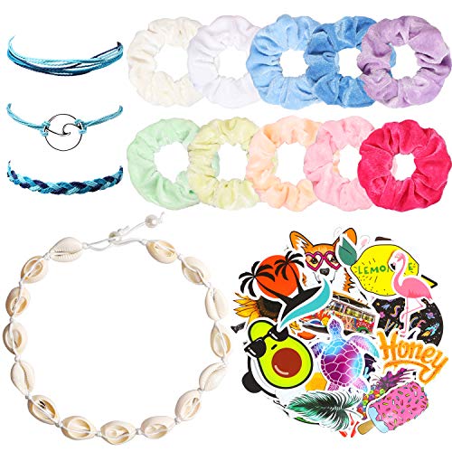 Buy VSCO Starter Pack Girl Stuff VSCO Stickers, Velvet Hair Scrunchies ...