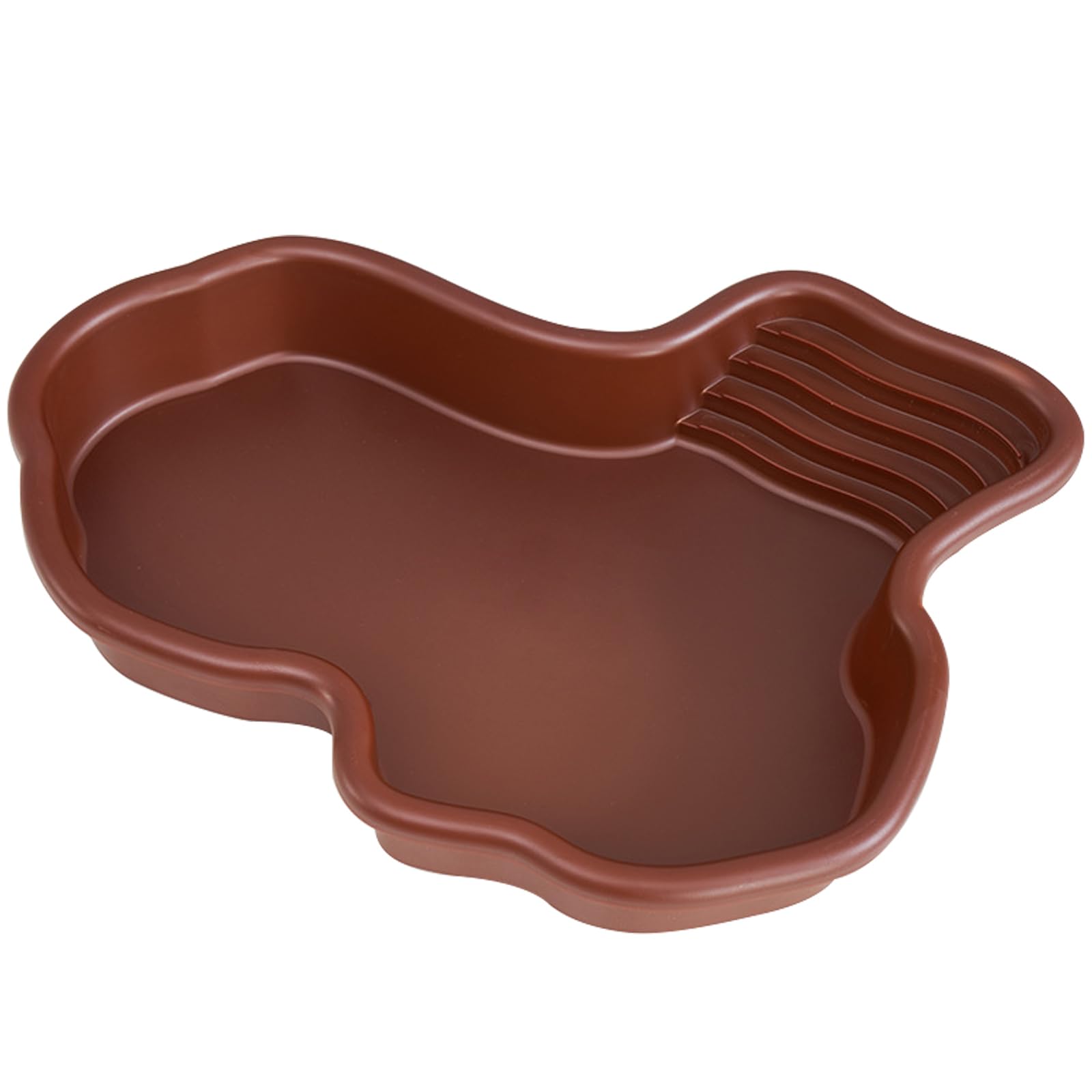 JVHLOV Tortoise Water Dish, Tortoise Water Bowl For Basking Feeding ...