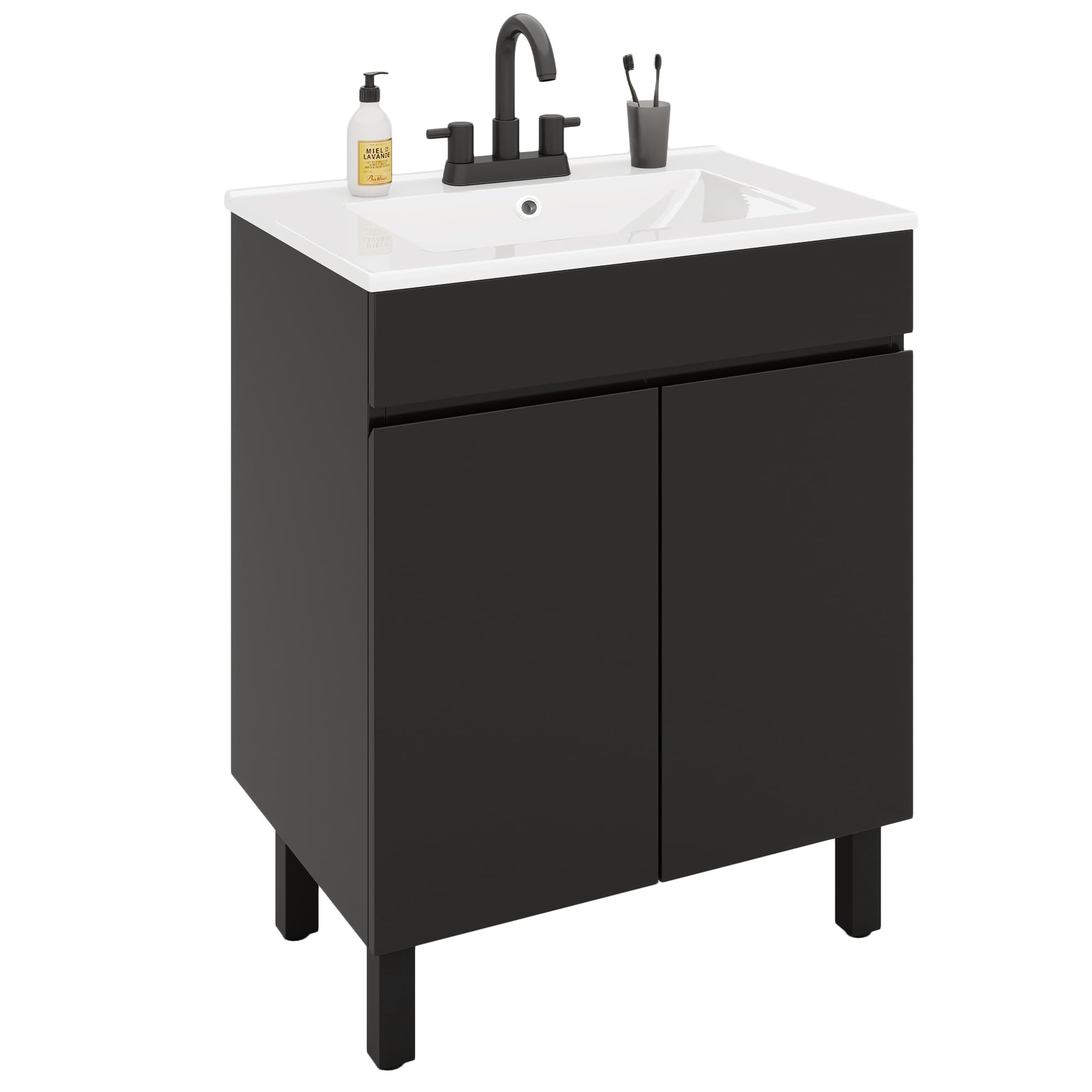Snapklik.com : YITAHOME 24 Inch Bathroom Vanity