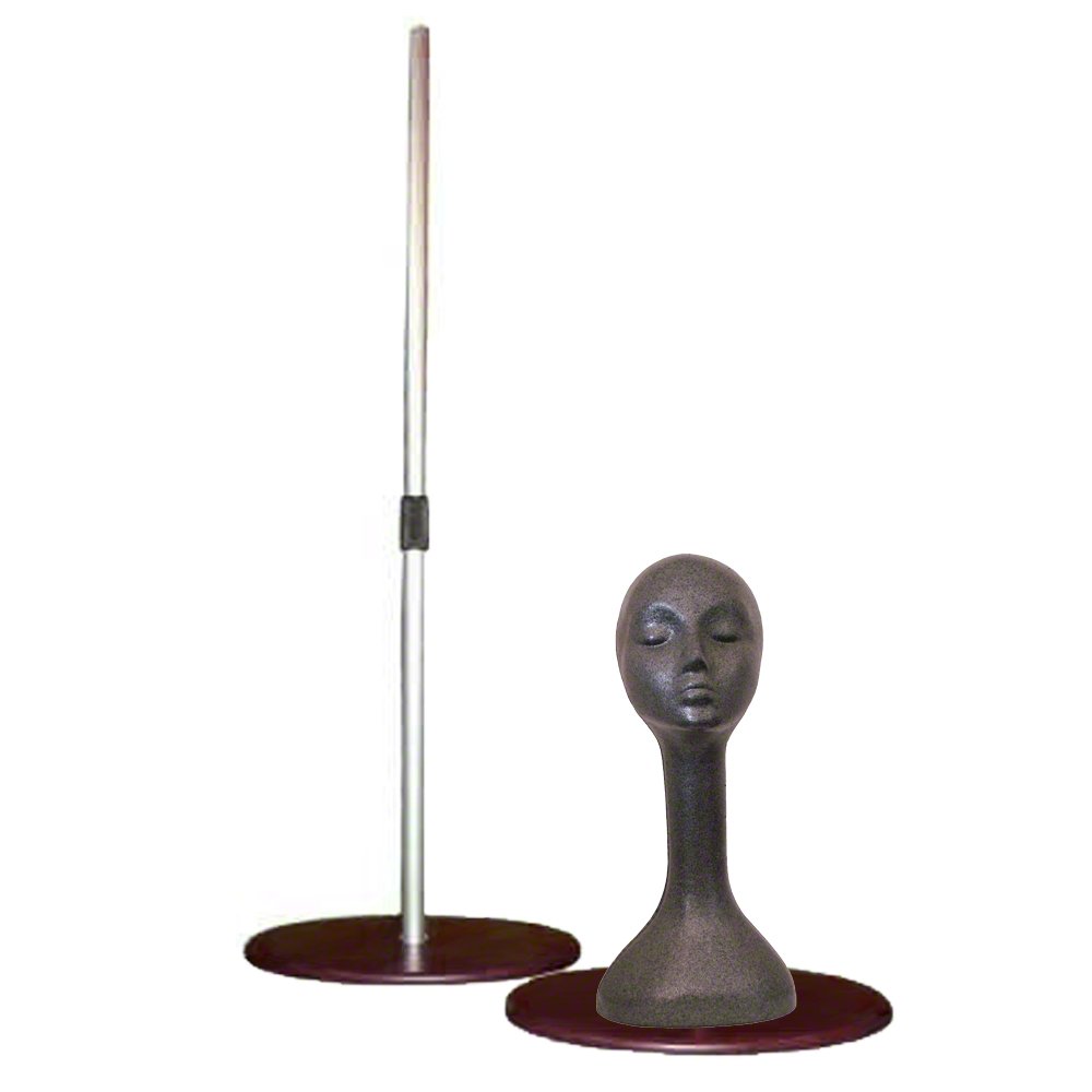 Buy Long Neck Female Head, Styrofoam, Graphite/and Aluminum Adjustable ...