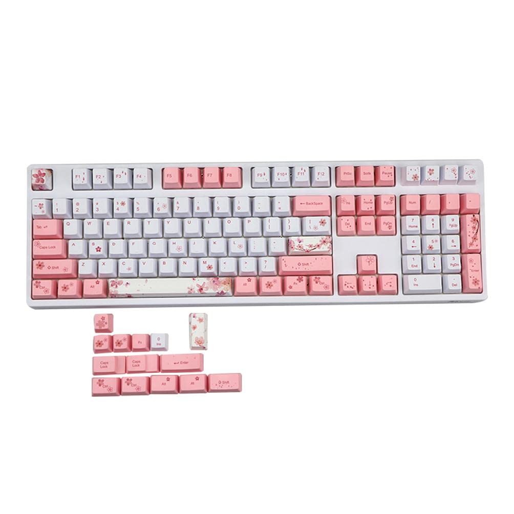 122 Keys Oem Pbt Keycaps Full Set Mechanical Keyboard Keycaps ...