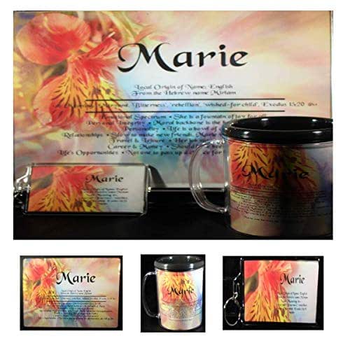 Amazon.com: First Name Meaning Personalized | What's In A Name Gift Set ...