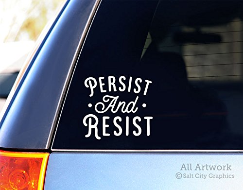Amazon.com: Persist and Resist Car Decal - Persistence Vinyl Sticker ...