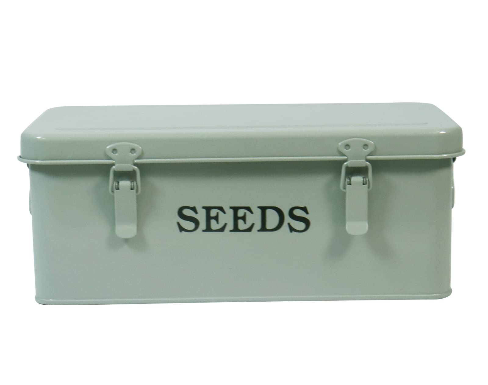 Amazon.com: Gdfjiy Seed Storage Box Metal Seed Container Seed Packet ...