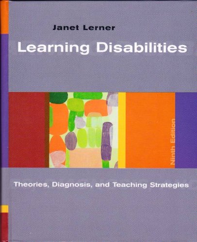Learning Disabilities: Theories Diagnosis and Teaching Strategies ...