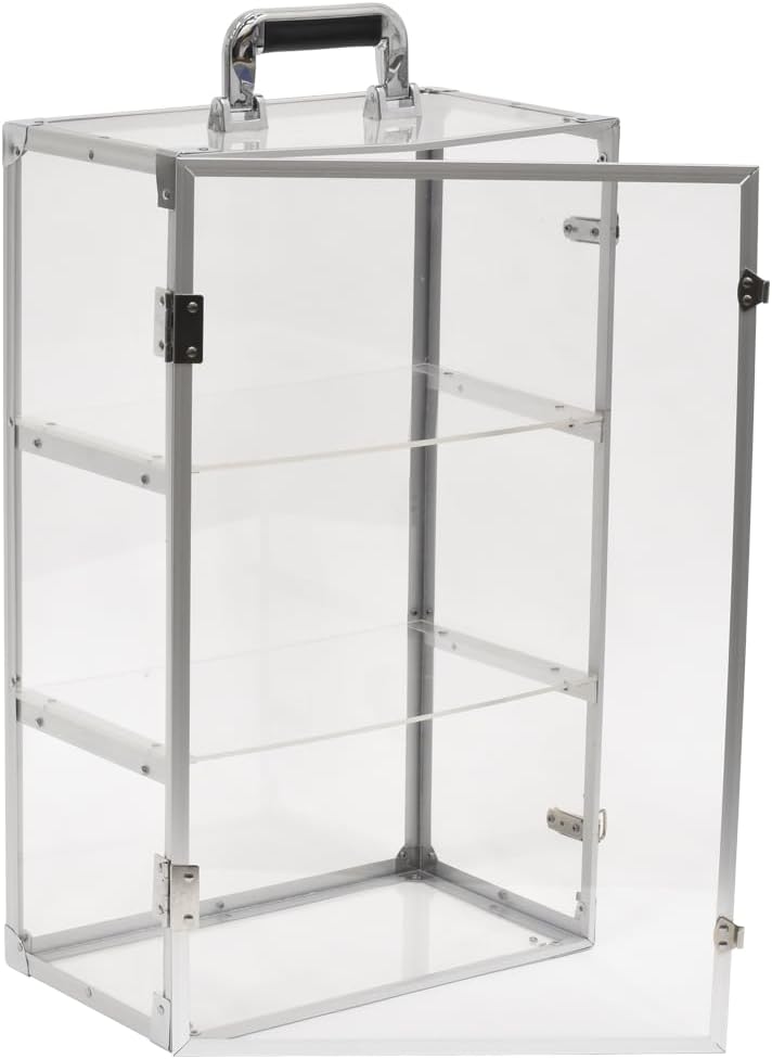Amazon.com: Aluminum Framed Acrylic Counter Display Case 15.5 W x 9 D x ...