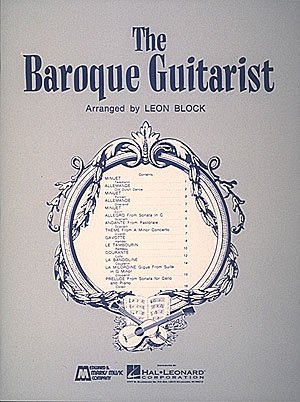 BAROQUE GUITARIST GUITARE : LEON BLOCK: Amazon.co.za: Books