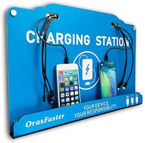 Amazon.com: Custom Billboard Cell Phone Charging Station, Wall Mounted ...