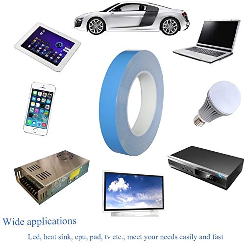 Snapklik.com : Thermal Adhesive Tape 10mm By 25M,Double Sided Thermally ...