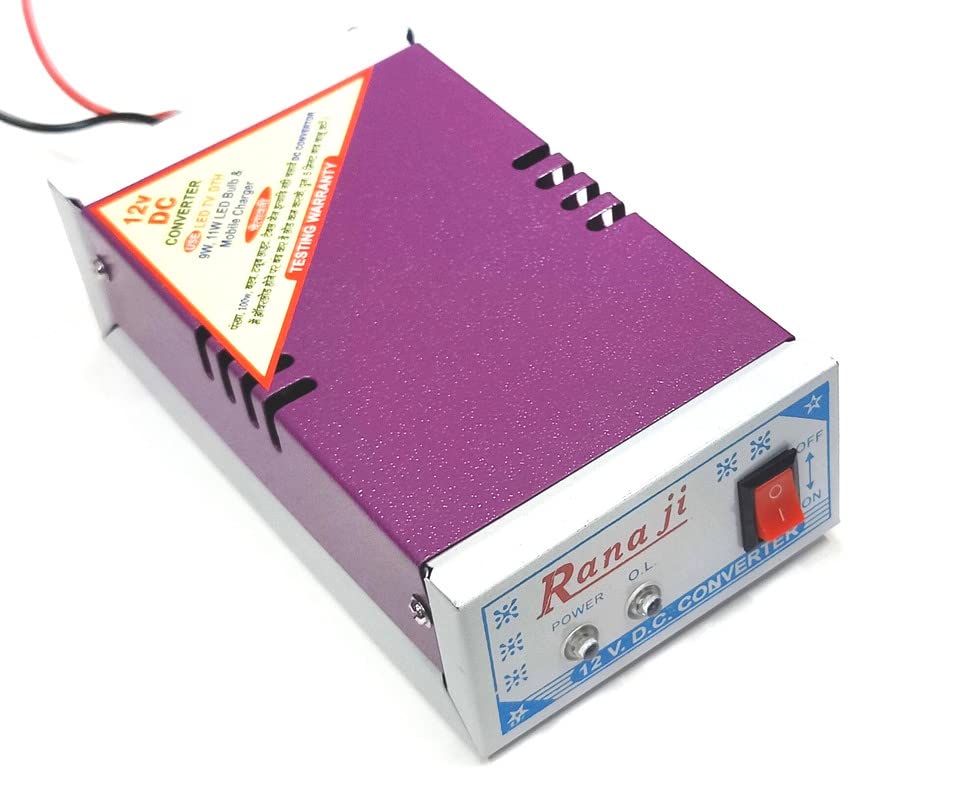 ERH India 12v DC Converter 12 Volt to 220 Volt 150 Watt Powerful Mini Car Inverter/Converter ...