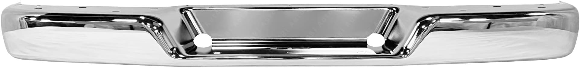 Amazon.com: MBI AUTO - Chrome Steel, Complete Rear Bumper Assembly ...