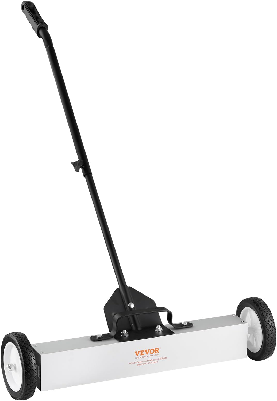 Amazon.com: VEVOR 45Lbs Rolling Magnetic Sweeper with Wheels, Push-Type ...