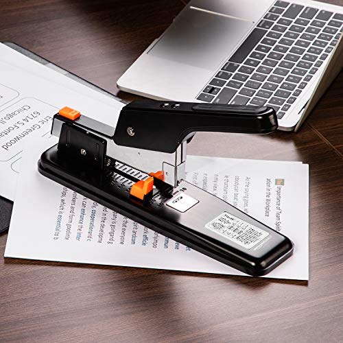 Amazon Basics Agrafeuse robuste de grande capacité de 90 feuilles ...