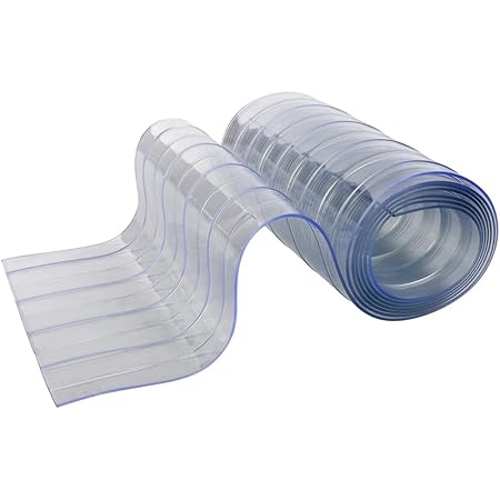 Amazon.com: Toriexon Plastic Vinyl Strip Curtain 8’ Length x 7.6” Width ...